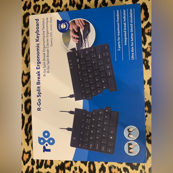 r-go | Other | 2 Piece Ergonomic Keyboard | Poshmark